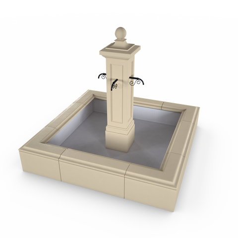 Campania Luberon Estate Fountain - Exclusively Campania – Exclusively Campania USA