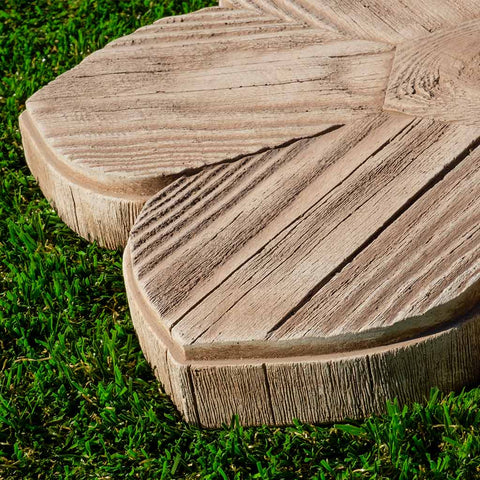 Campania Wood Flower Stepper - Exclusively Campania – Exclusively ...